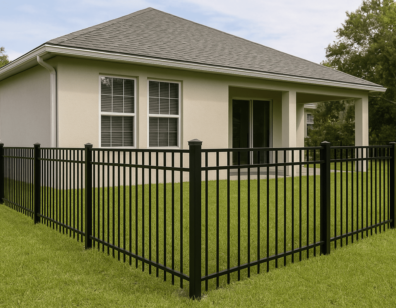 How to Install an Aluminum Fence in Florida | Local Choice Fence