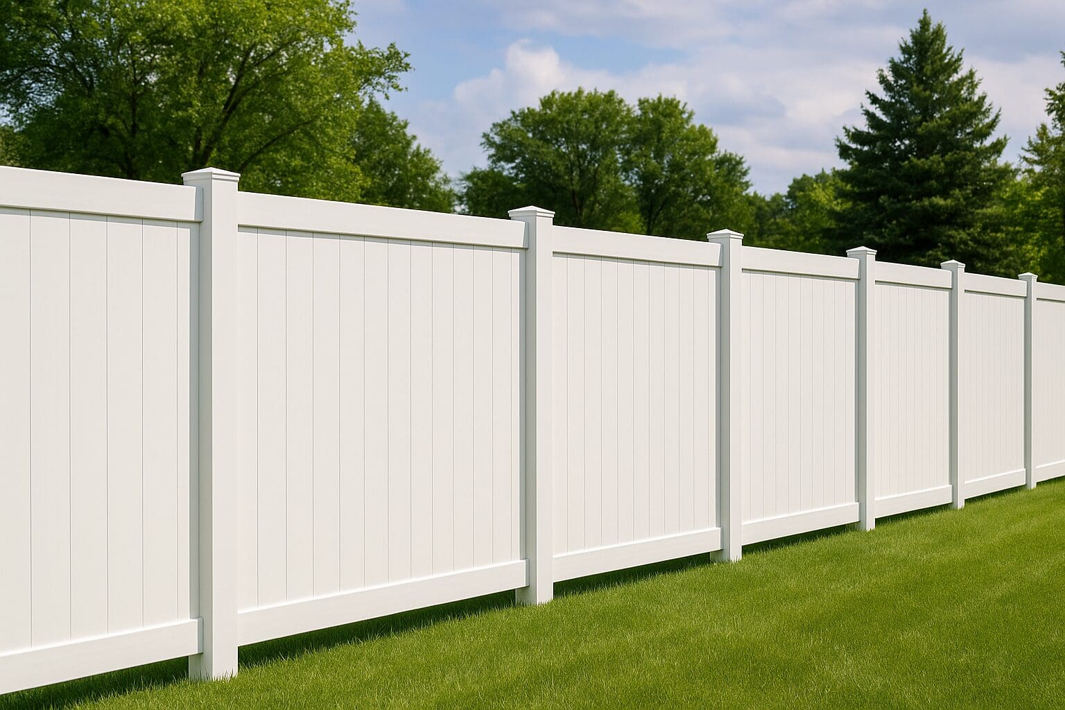 How Much Does A Vinyl Fence Cost In 2025? | Local Choice Fence